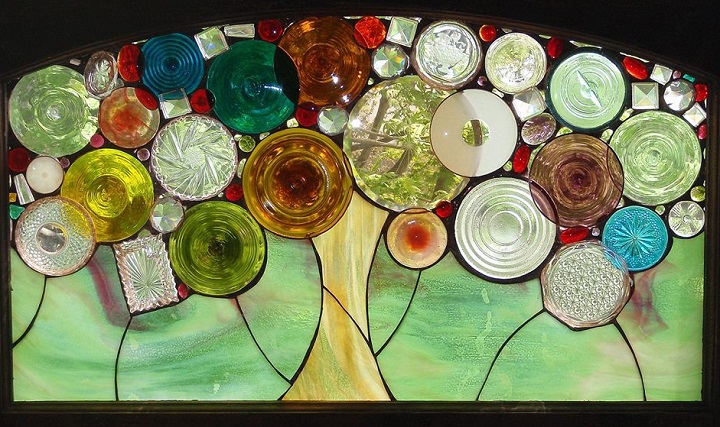 Recycled Glass Art • Insteading